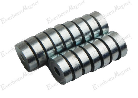 N38H Custom Neodymium Magnets Powerful Magnetic Pot With Countersink For Sensor