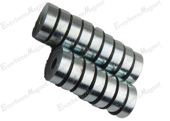 N38H Custom Neodymium Magnets Powerful Magnetic Pot With Countersink For Sensor