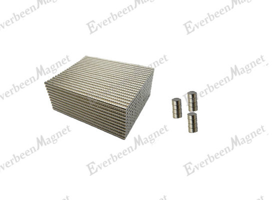 Small Disc Circular Neodymium Disc Magnets Nickel Dia1/8 inch For Fasteners / Button