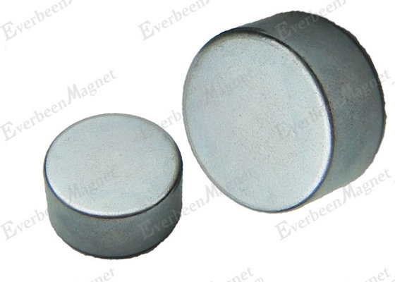 Neodymium NdFeB Permanent Magnets Disc / Round Rare Earth Zn Used in Switchboard