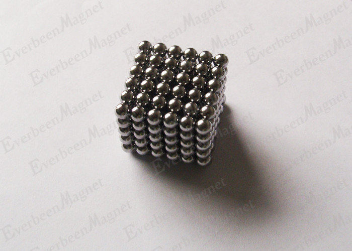 N38 Dia 5mm Small Ball Magnets , Spherical Neodymium Magnets Plating Ni For Jewelry