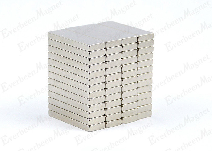 Large Rectangular N42 Neodymium Magnet , Coated NiCuNi Heavy Duty Magnets For Servo Motors