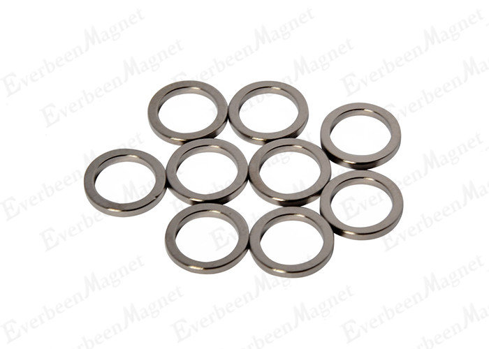 N40H Strong Ring Magnets Diametrically Magnetized , Sintered Ring Neodymium Magnets