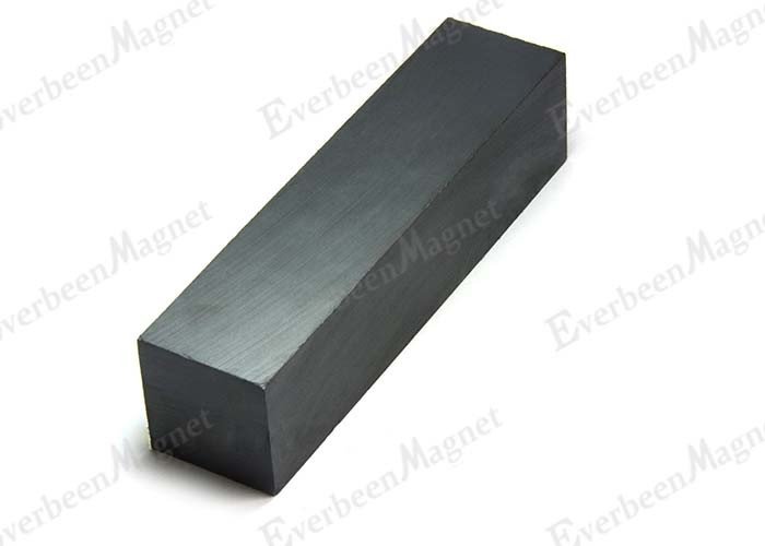 Large C5 Ceramic Bar Magnets For Medical Equipment , Rectangle Square Bar Magnets