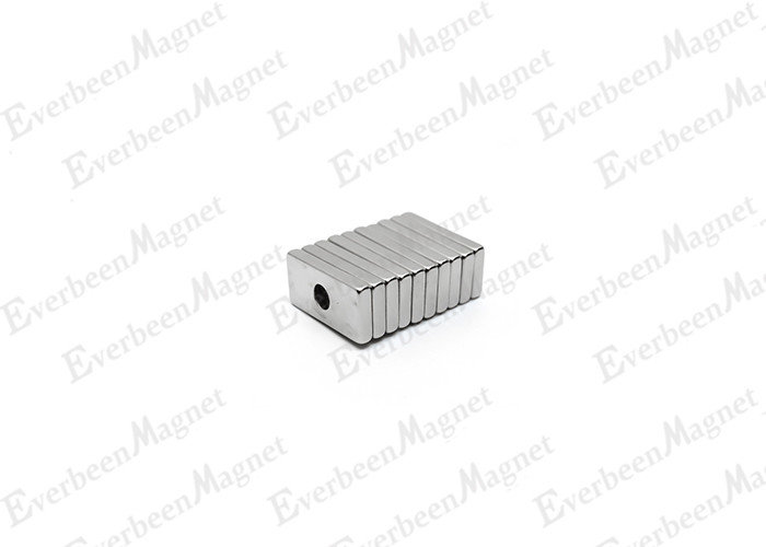 Block Magnets Countersunk Neodymium Magnets With Central Hole For Door/Cabinet Closures