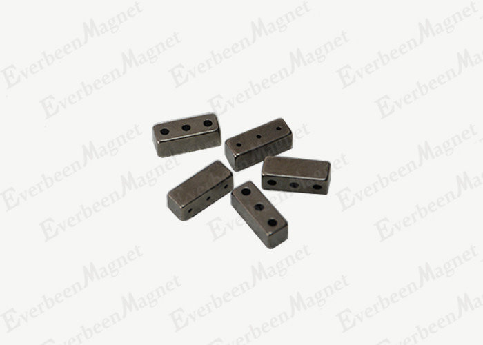 Fastener Rectangular N45 Neodymium Magnets With Holes , Super Strength Magnets