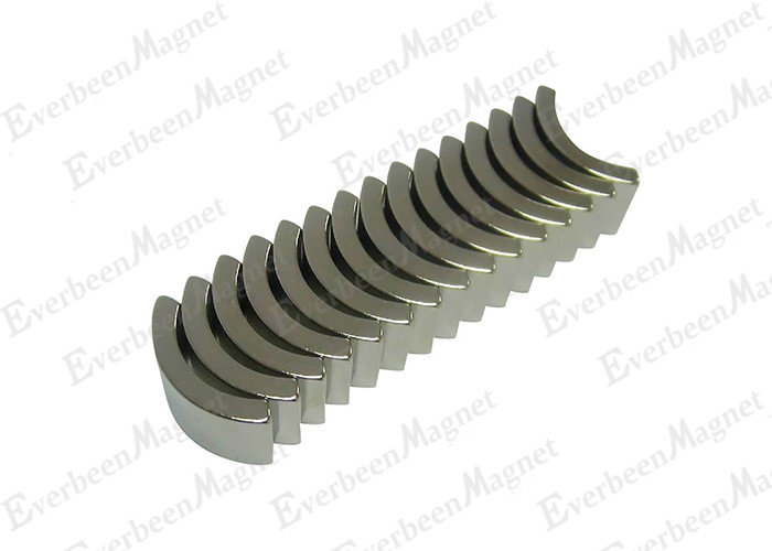 Motor Big Rare Earth Magnets 54mm X 46mm X 20mm , Curved Magnets Rare Earth