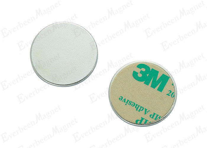 Sintered Ndfeb Magnets Dia10 * 1.5mm , Small Circle / Craft Strong Adhesive Magnets
