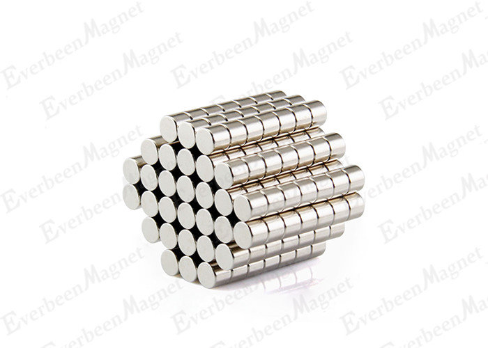 N38 Tiny Disc Magnets 3 / 8 " Dia X 1/4" Thickness , High Remanence Mini Disc Magnets