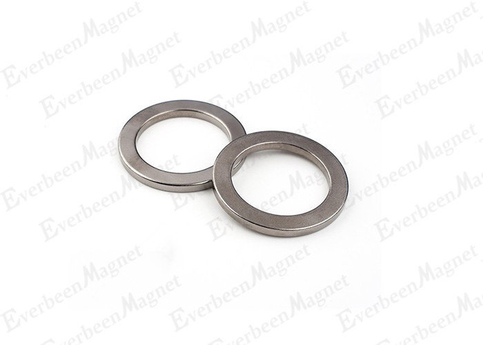 High Energy Tiny Circle Magnets , Big Ring / Round Neodymium Magnets Customized