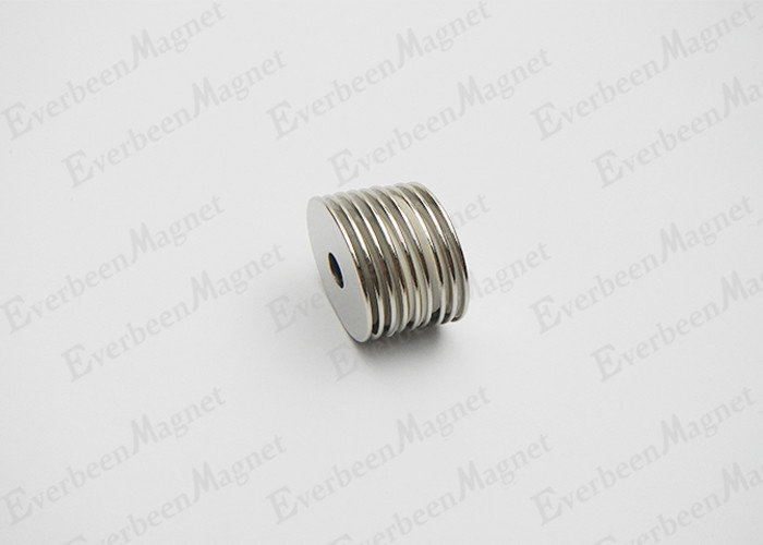 Encoder Sensors Neodymium Ring Magnets N40 Axially Magnetization Anti - Demagnetization