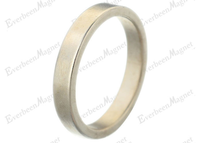 Powerful Ring Rare Earth Magnets N42 , Gold Coating High Energy Large Ring Magnets