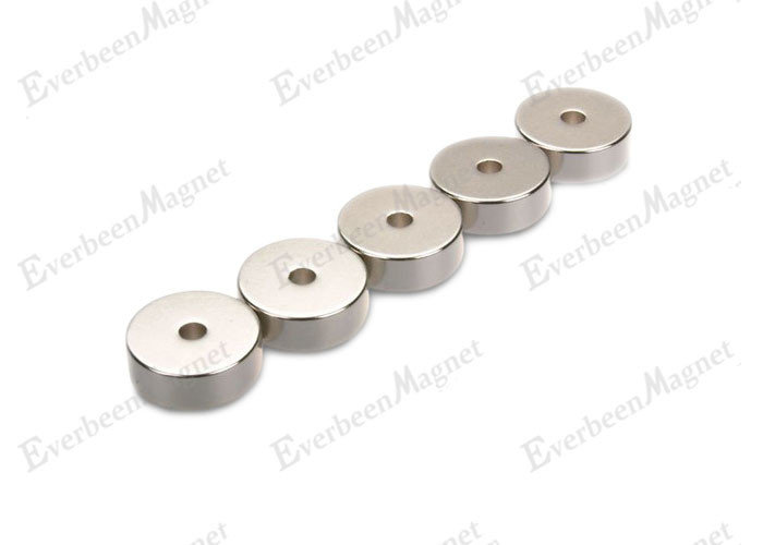 High Remanence Ring Neodymium Rare Earth Magnets Round Magnets 20mm x 5mm Hole 5mm