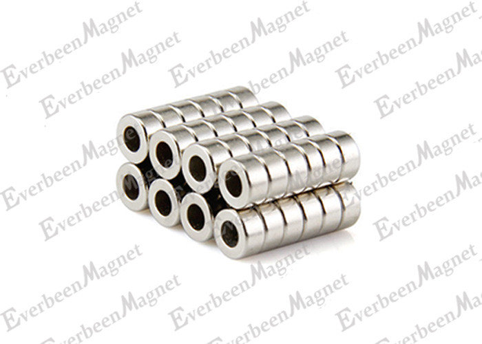 N40 Big Circle Neodymium Rare Earth Magnets With Central Hole OD 3/4 inch Axially Magnetized