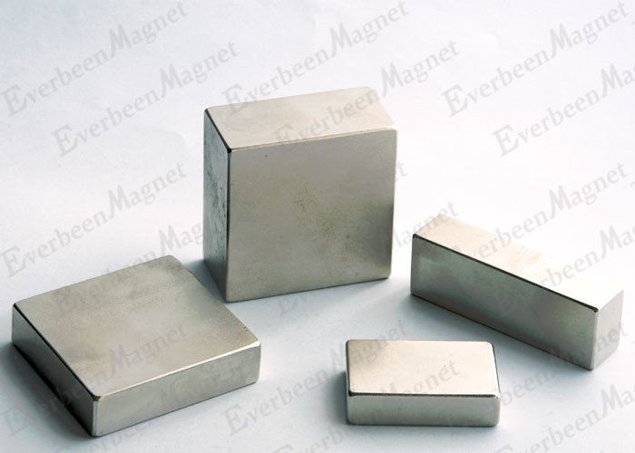 Rectangular Super Powerful Magnets  , NdFeB Block Magnets For Wind Turbine Generator