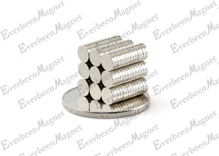 Rare earth Disc / Round Ndfeb Magnet D12x3mm Nickel Plated for Motors