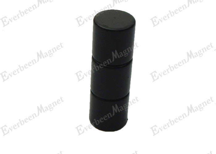 Black Permanent Neodymium Bar Magnets Strong Power Disc 1/4*1/4‘’