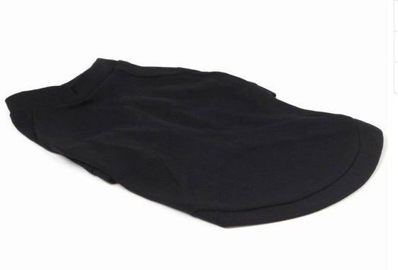 Personalized Dog Clothes 8" XXS Cotton T-Shirts White Color Pet Apparel