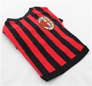 Cotton T-shirts Soccer football Costumes / dog sports jerseys 9 Clubs