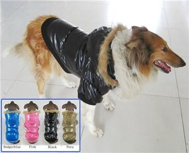 Personalized clothing Waterproof Winter Dog Coat for pitbulls Hoodie Ski jacket