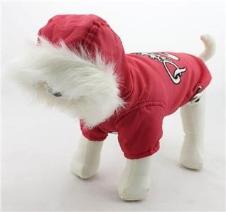 Warmest Fur Winter Dog Coats , small dog apparel for small dog bichon frise