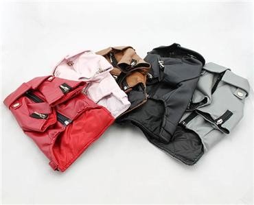 Pet Clothing Dog Leather Jackets Blank Style Dog Jacket For Whippet , Harrier
