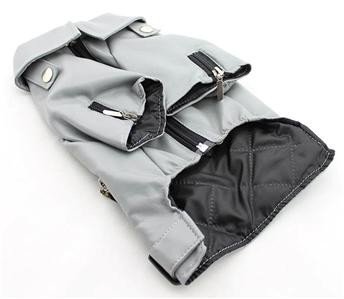 Pet Clothing Dog Leather Jackets Blank Style Dog Jacket For Whippet , Harrier