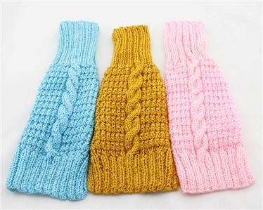 Hand Knitted Winter Dog Coats