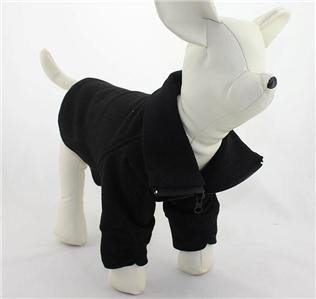 Turtleneck Sweatshirts  Autumn Winter Dog Coats with legs pet apparel