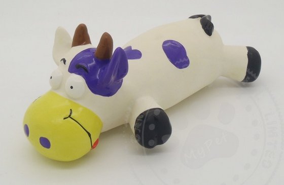 Promotion gifts Natural latex pet dog toys flexible for chewing