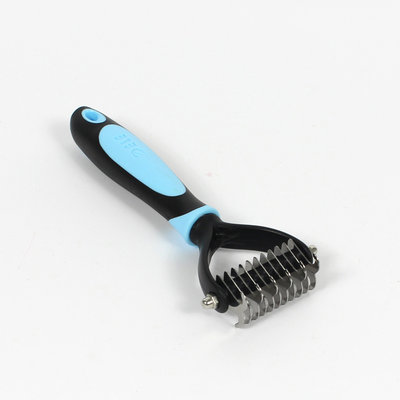 Double sided pet open node harrow Untie the knot combing for dogs Stainless steel tooth comb