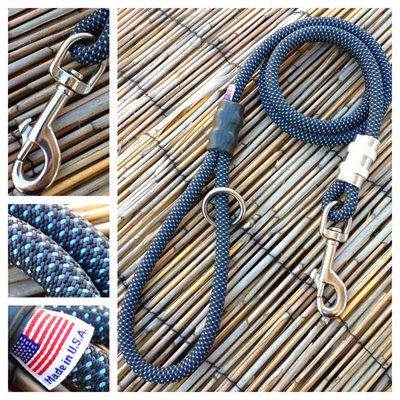 Recycled Climbing Rope Dog Leash For Dogs , Nylon / Polymer Fibers