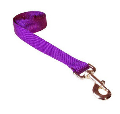 Purple Sassy Pet Wear rope 5 foot dog leash nylon comfortable