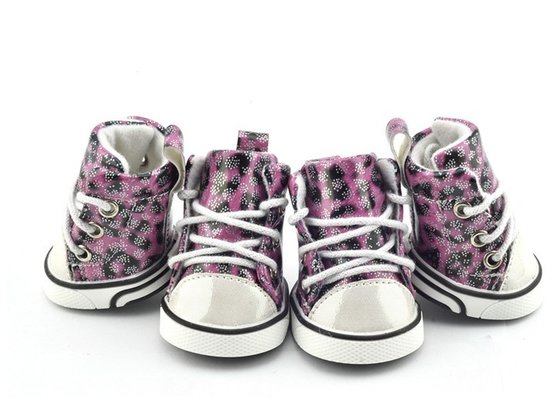large pet dog shoes With PU , Waterproof non slip running shoes