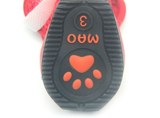Casual pet dog shoes with PU / cotton and spandex for small animals
