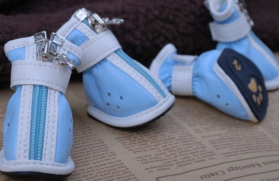 Waterproof dog sports shoes ,  Cotton Chrismas Red PET Dog Shoes
