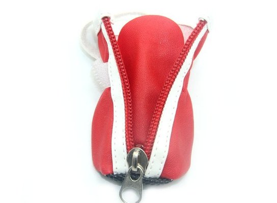 Cotton Pet Socks / Shoes with Rubber , Non slip Soles PET Dog Shoes with Zipper