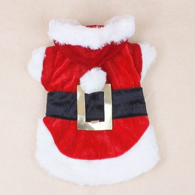 Christmas dog clothes santa outfits