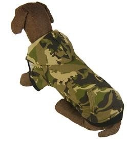 Large Breed Dog Clothes Army Camo Sweatshirt Sweaters hoodies for rhodesian ridgeback