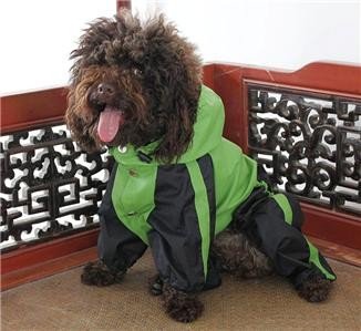 Water Proof Pet Large Breed Dog Clothes Raincoat Outfits L - XL Size