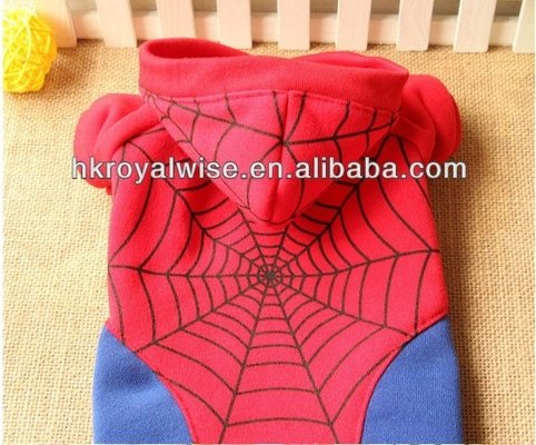 Custom Dog Hoodies / Spider Pet Clothing XXS / XL Apparel For pomeranian