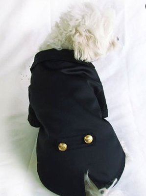 Cotton Doggie Tuxedo Costume