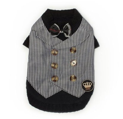 Apparel for dogs terrier , dachshund Glamour Dapper Vest Jackets