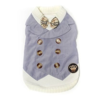 Apparel for dogs terrier , dachshund Glamour Dapper Vest Jackets