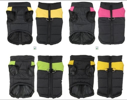 Promotional Medium Dog Clothes for Winter Vests Couture Apparel M - XL Size