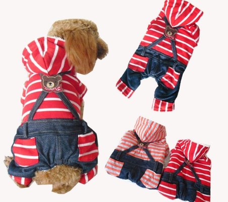 S M L Xl Dog overalls eco-friendly material pet clothes for small dogs