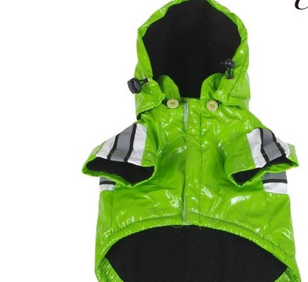 Custom Warm raincoat with hood Large Breeds dog clothes for shepherd