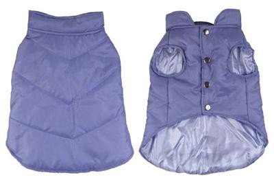 Large Warmest Winter Dog Coats For Dobermans Puffer Quilted Vest Blue color