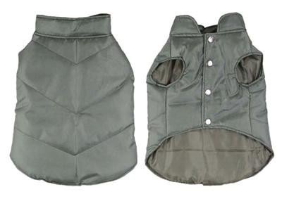 Large Warmest Winter Dog Coats For Dobermans Puffer Quilted Vest Blue color