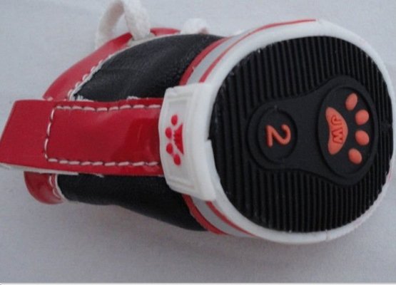 Christmas Red pet dog shoes